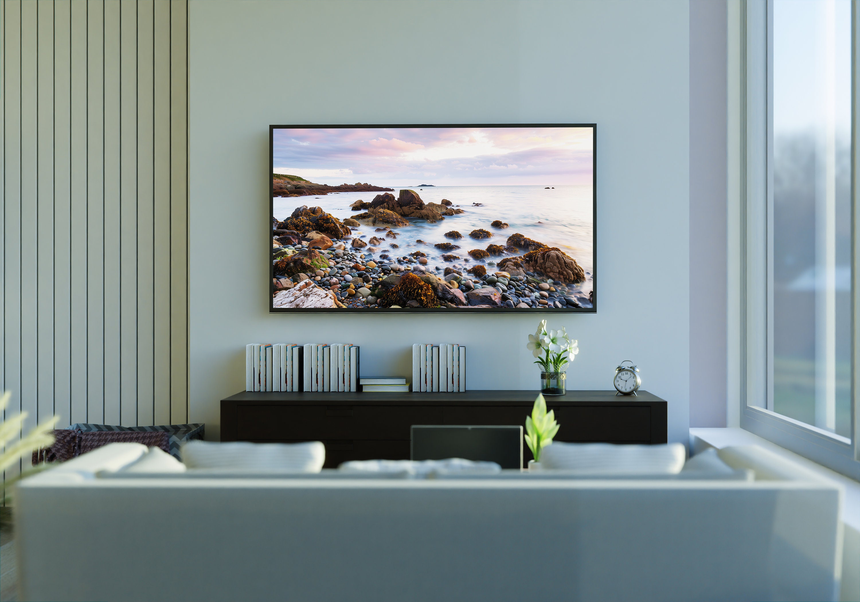 Beach Rocks Frame TV | Beach Photo | Digital Art for TV | Coastal ...