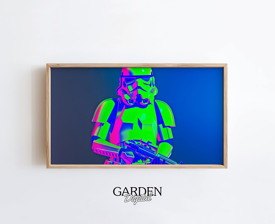 Storm Trooper Art Frame TV | Star Wars | Storm Trooper | Clone Trooper ...
