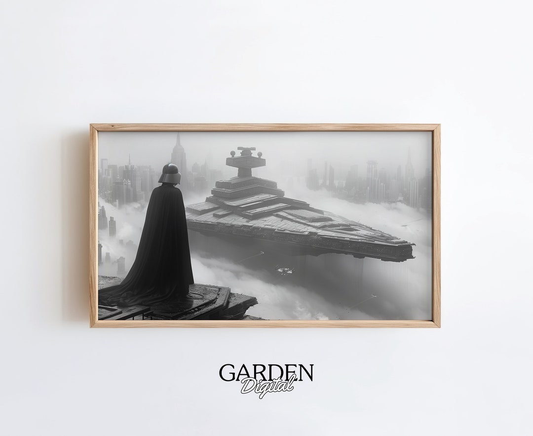 Darth Vader Art Frame TV | Star Wars | New York City Art | Star ...