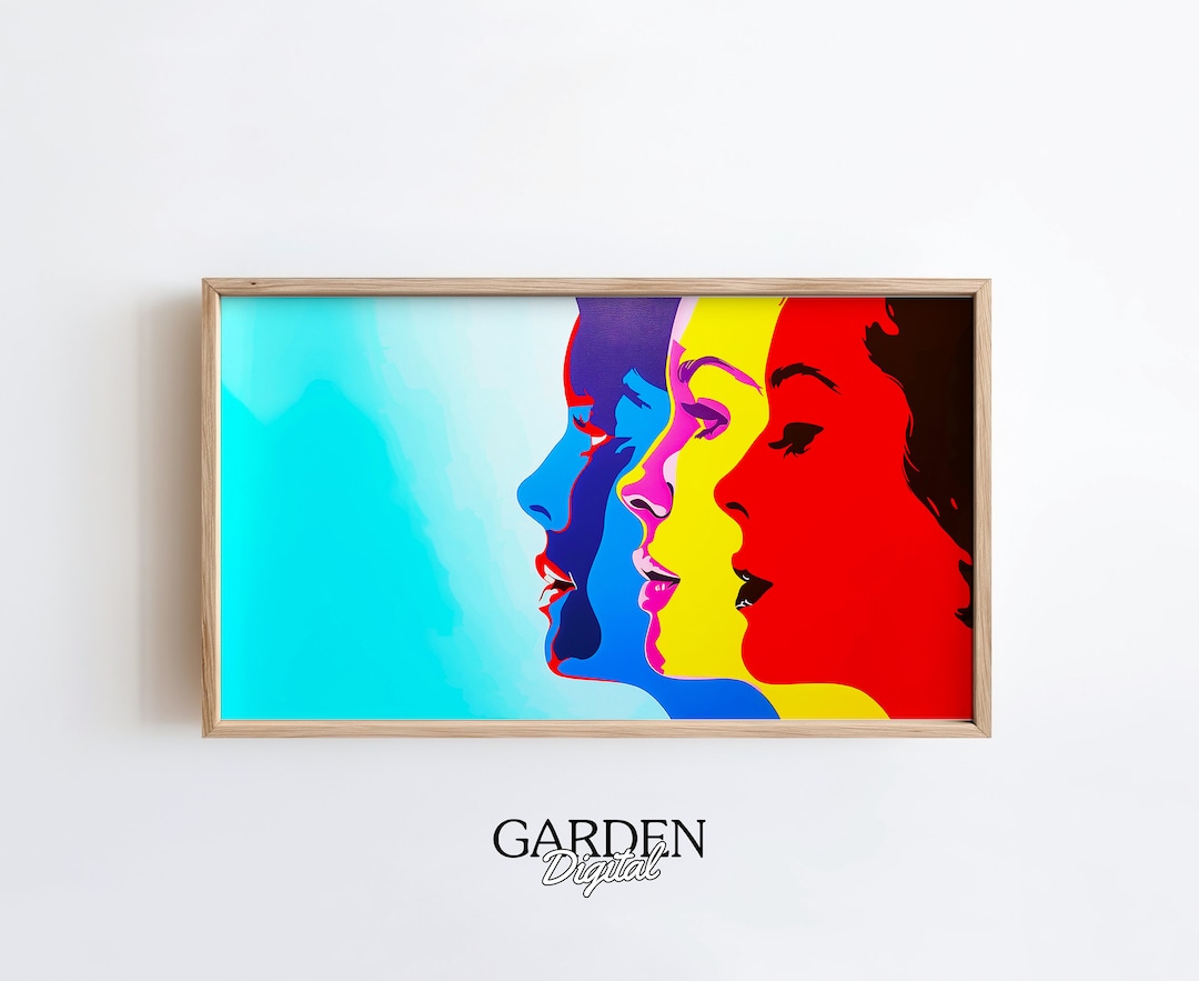 Pop Art Frame TV | Andy Warhol | Pop Art for TV | Digital Art for TV ...