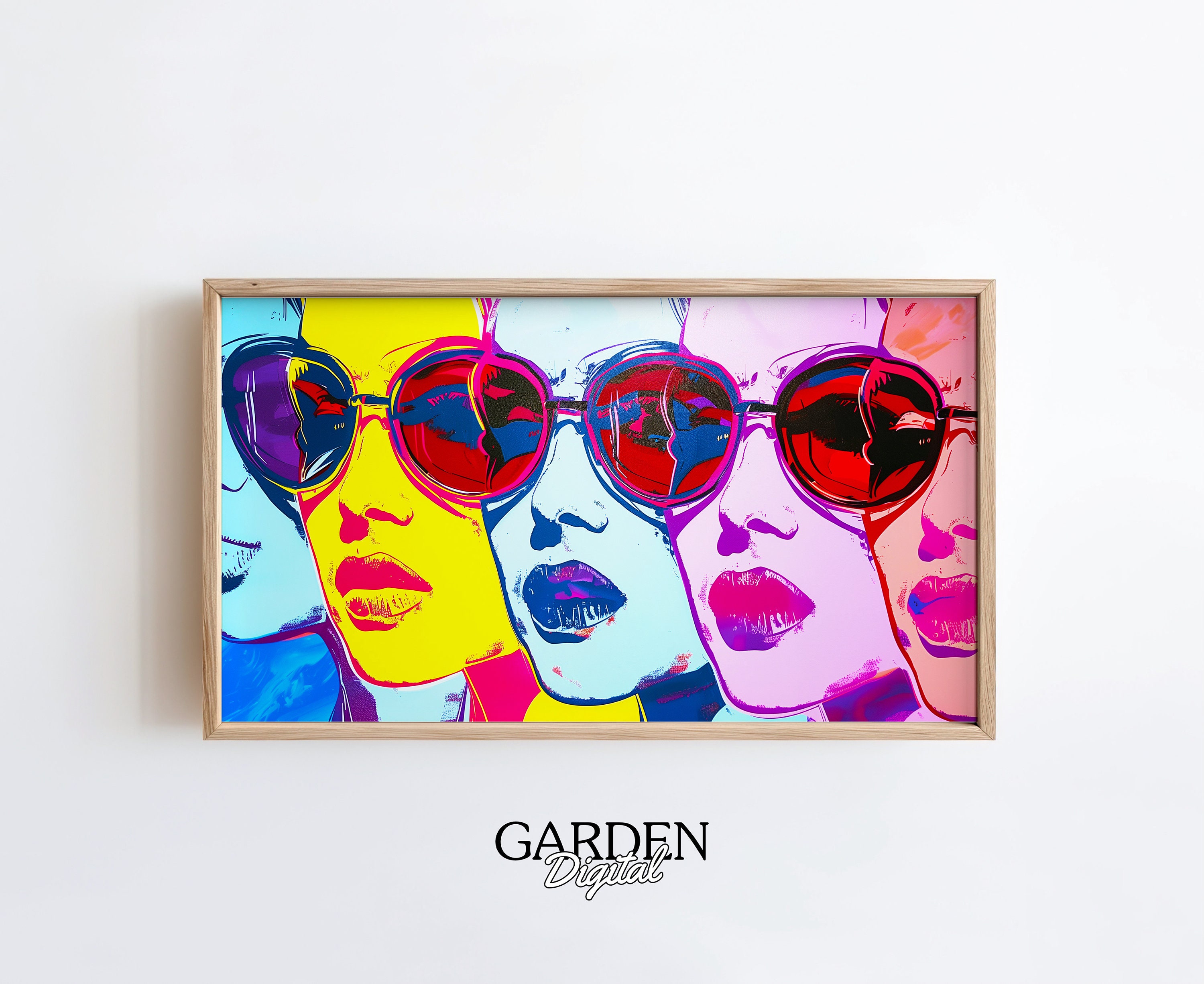 Pop Art Frame TV | Andy Warhol | Pop Art for TV | Digital Art for TV ...