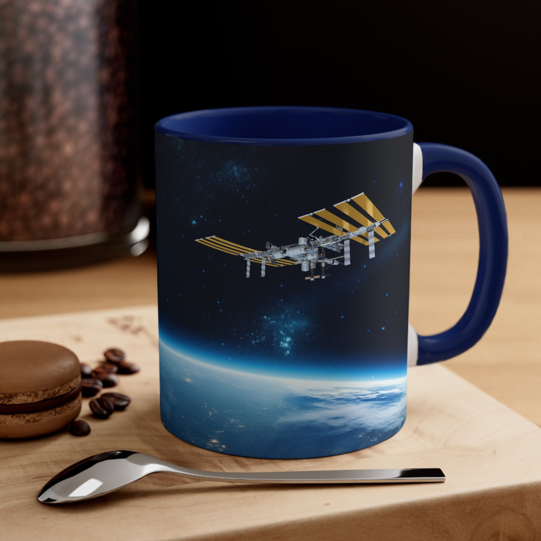 International Space Station and Space Shuttle Mug. Spacecraft - Etsy