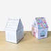 Paper Houses Printable, Coloring and Craft for Kids, 3d Paper Houses ...