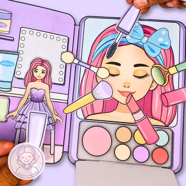 Paper Makeup Kit - Etsy