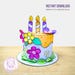 DIY Paper Cake Craft: Printable Montessori Activity for Kids (digital ...