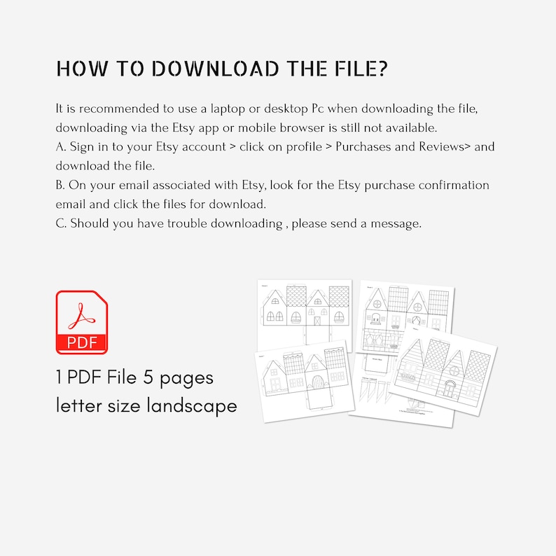 Paper Houses Printable, Coloring and Craft for Kids, 3d Paper Houses ...