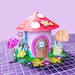 Fairy Paper House Printable Activity for Kids, Fairy House Paper Craft ...