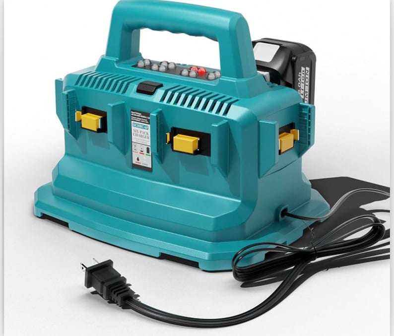 Makita Battery 6 Port Charger Carrying Bay Box 18 Volt - Etsy