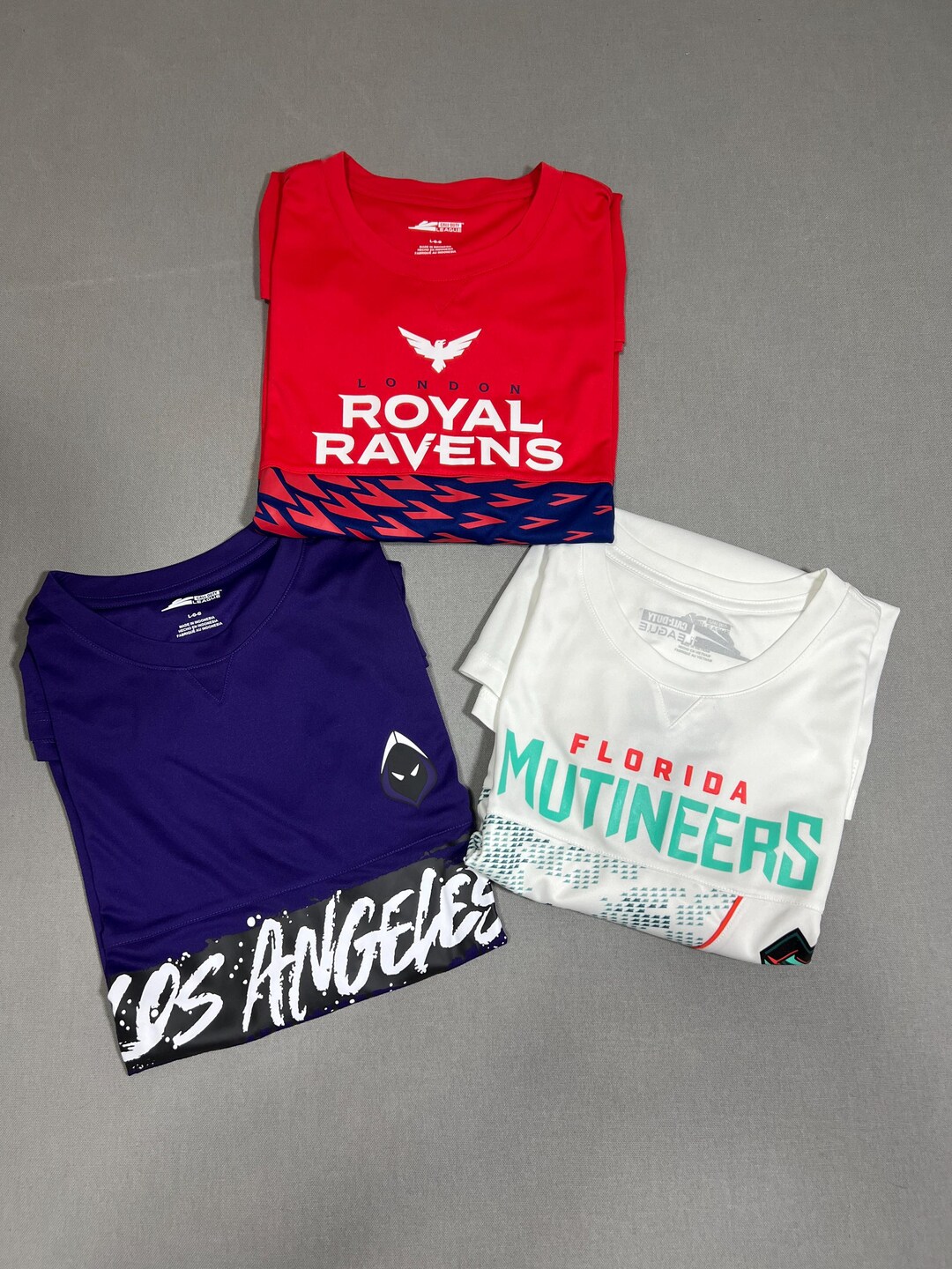 Call of Duty League Jersey Bundle (3 Pcs) – Los Angeles Guerrillas ...