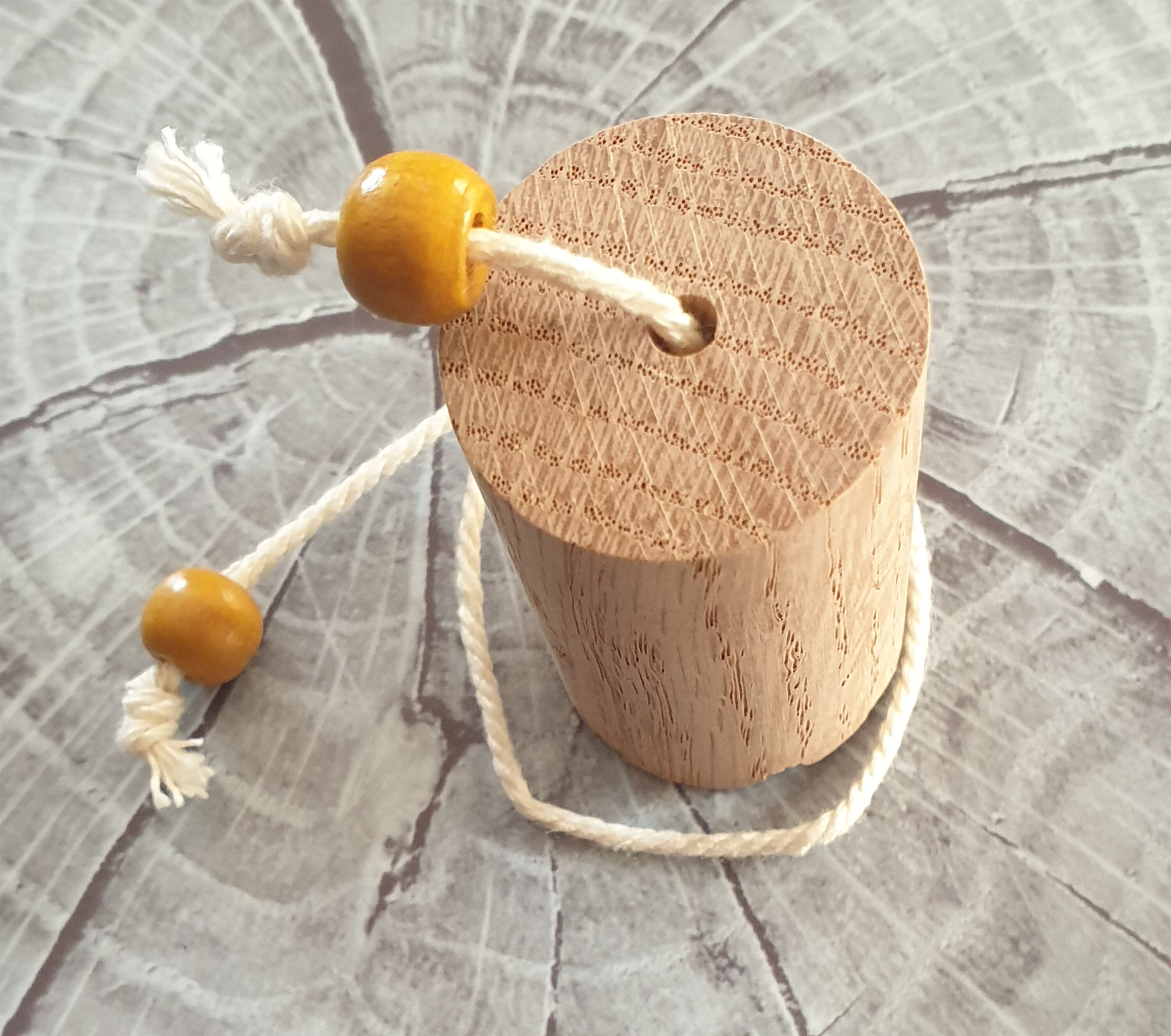 Hebrew Pendulum Made of Oak Wood Ø30x50 Millimeters Perfectly Balanced ...