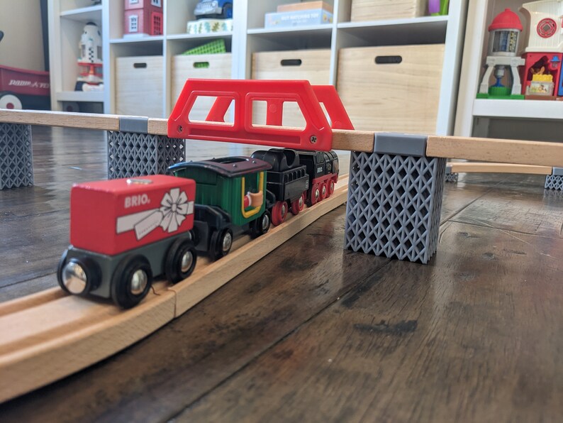 Custom 3D Printed Ramps & Bridges for Wooden Trains - Etsy
