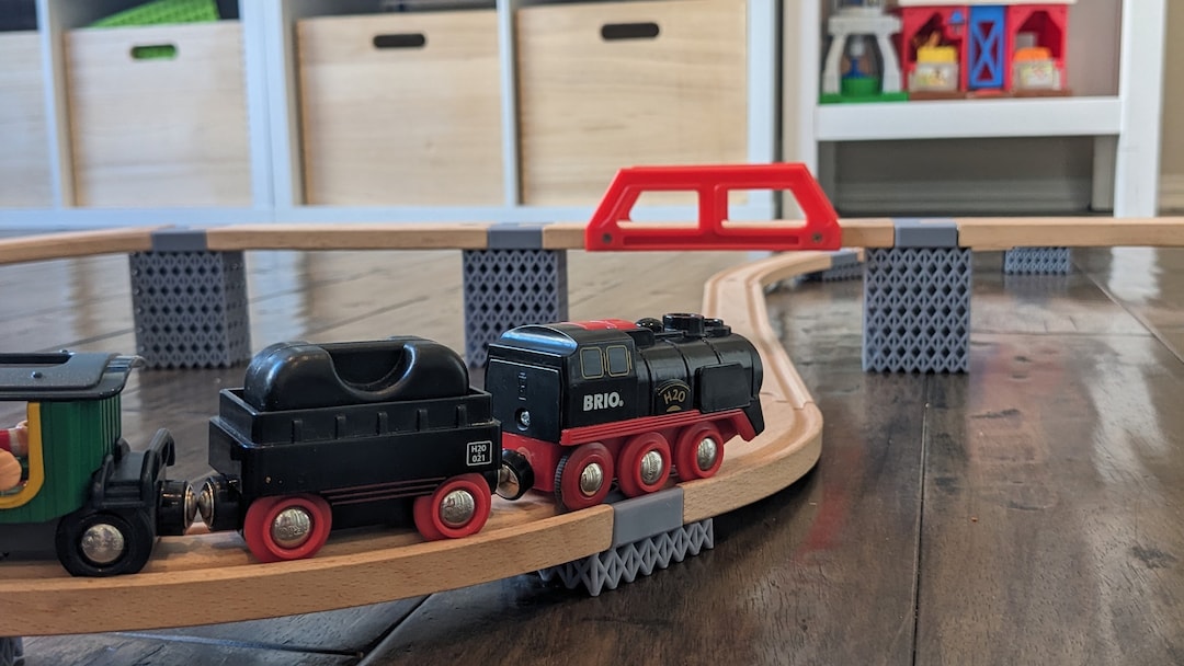 Custom 3D Printed Ramps & Bridges for Wooden Trains - Etsy