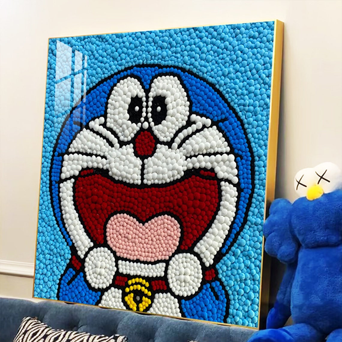 Doraemon Lovely Handmade DIY Gift Diamond Painting Material Bag 2023 ...