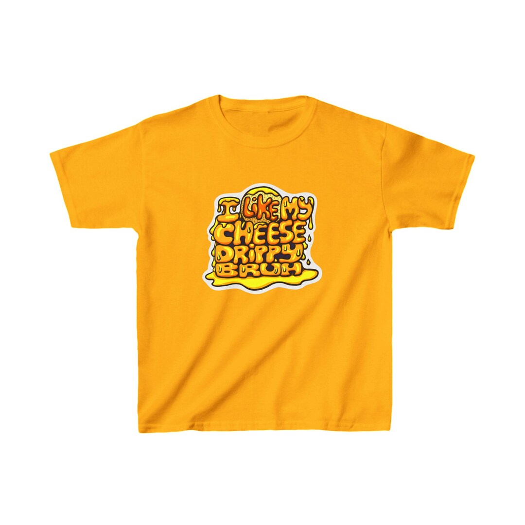 Logan Paul I Like My Cheese Drippy Kids Tee, Funny Youth Youtube ...
