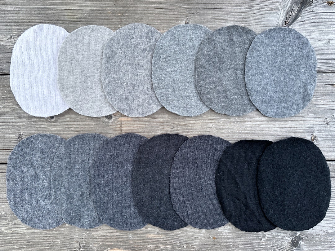 Elbow Patches/patches Made of Cashmere, Wool (merino) Knit - White ...