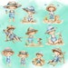 Cute Child in Summer Clipart, Children Clipart, Funny Summer, Kid ...