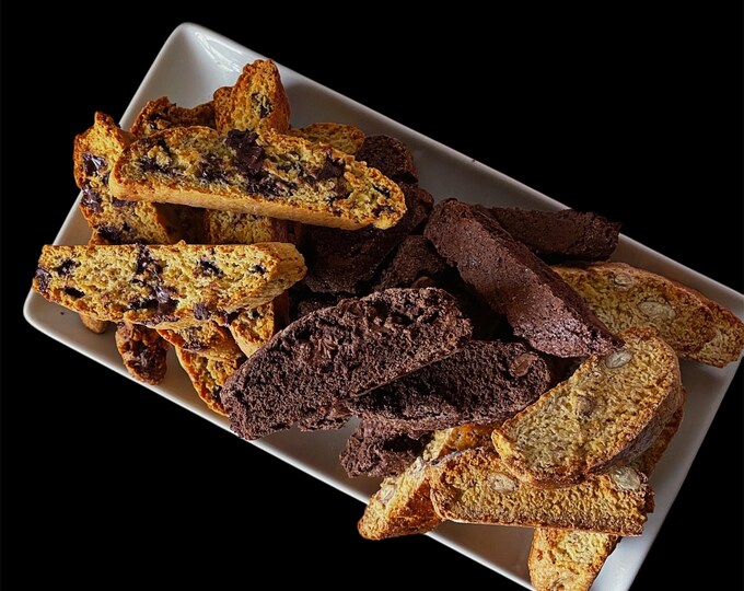 Gourmet Assorted Biscotti, Cookie Gift Box, Italian Inspired Cookies, Organic Ingredients, Gift ...