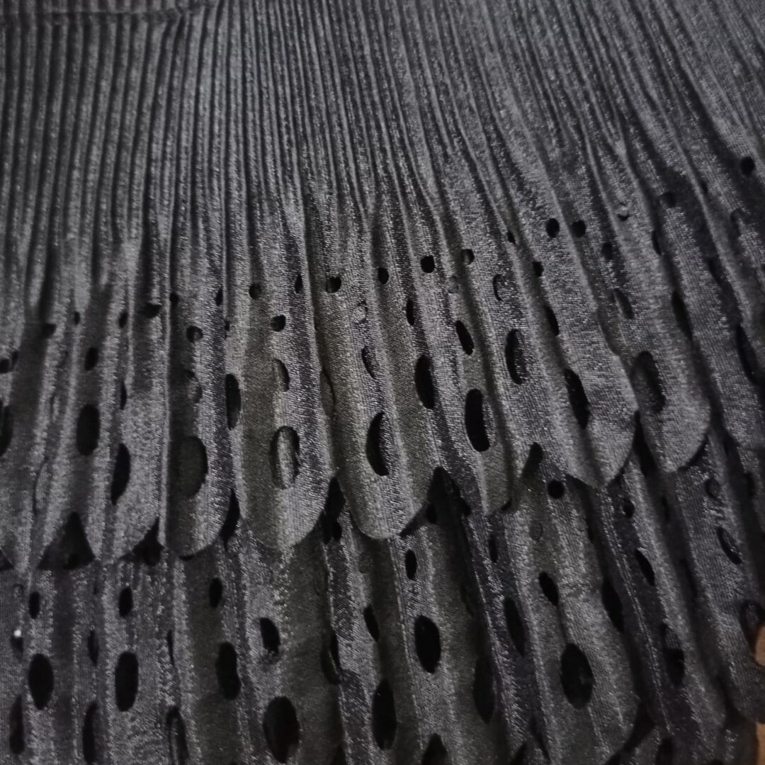 White Black 2 Lines Ruffled Glitter Trim Lace by the Yard, Chiffon ...