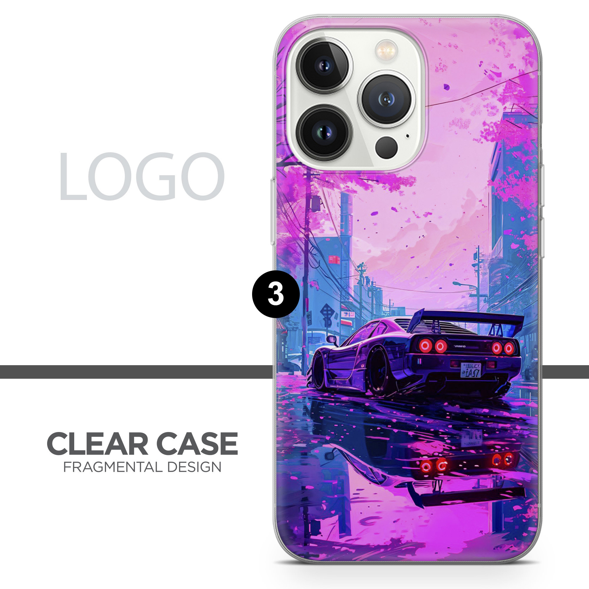 Sports Car Phone Case Cover for iPhone 15 Pro Max 14 13 12 11 XR SE ...