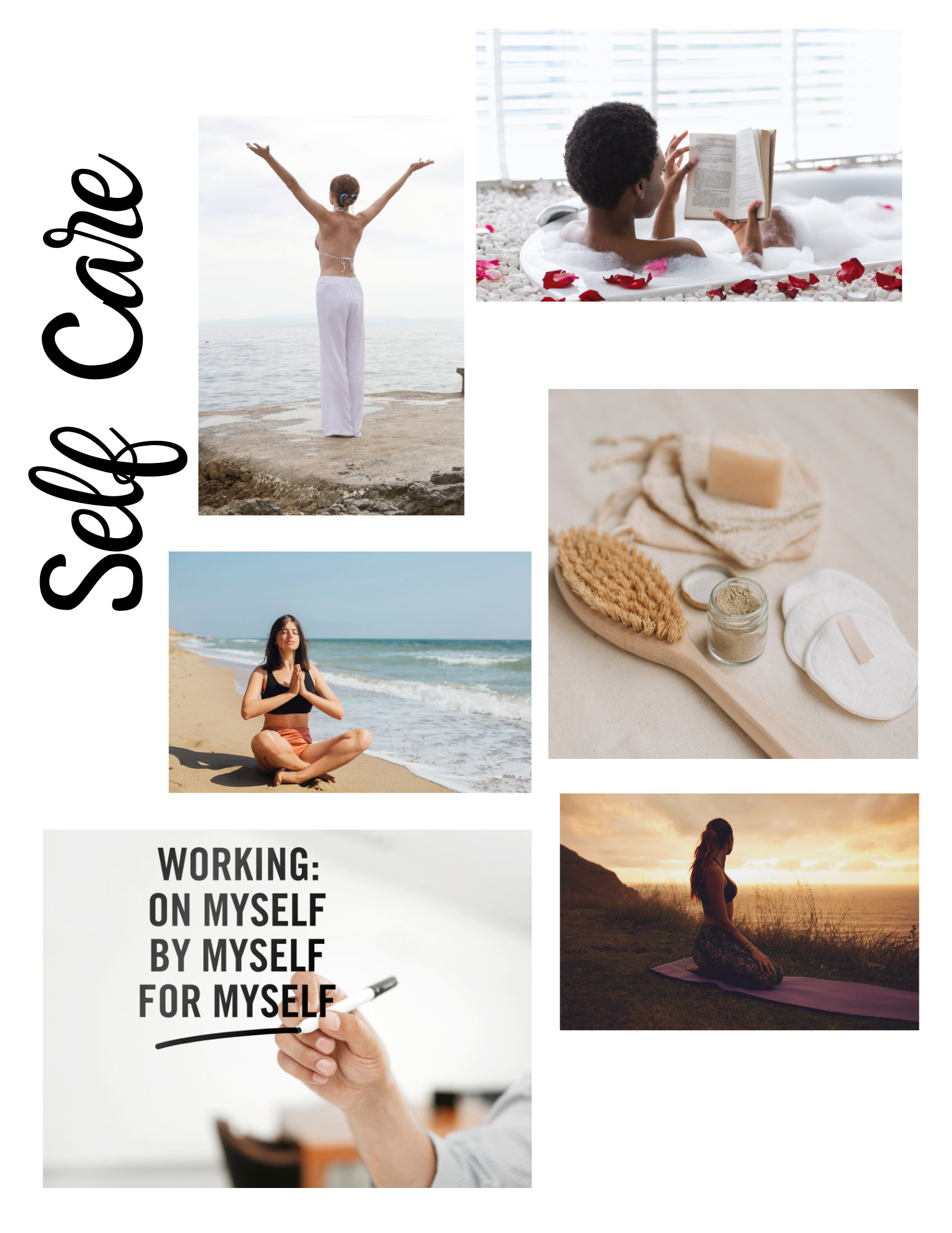 2024 Vision Board Kit With Printable Words, Images, Glitter, Letters ...