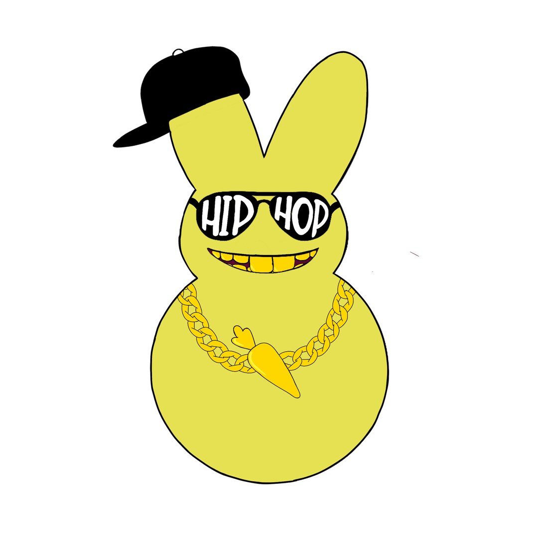 Gangster Bunny Hip Hop Peep PNG SVG Digital Download! - Etsy