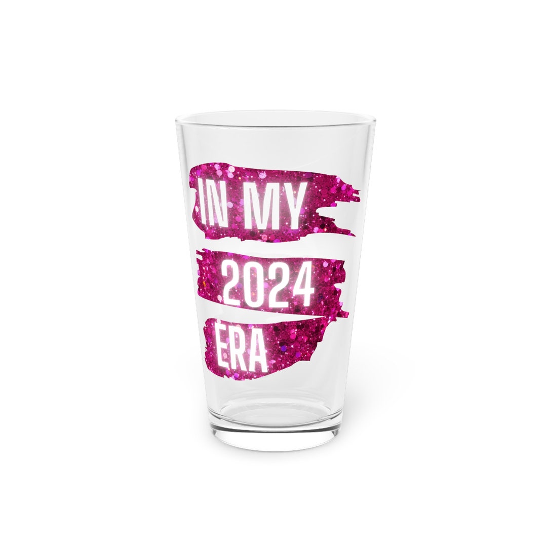 In My 2024 Era Glass. New Years. 2024. Sparkle Pink. - Etsy