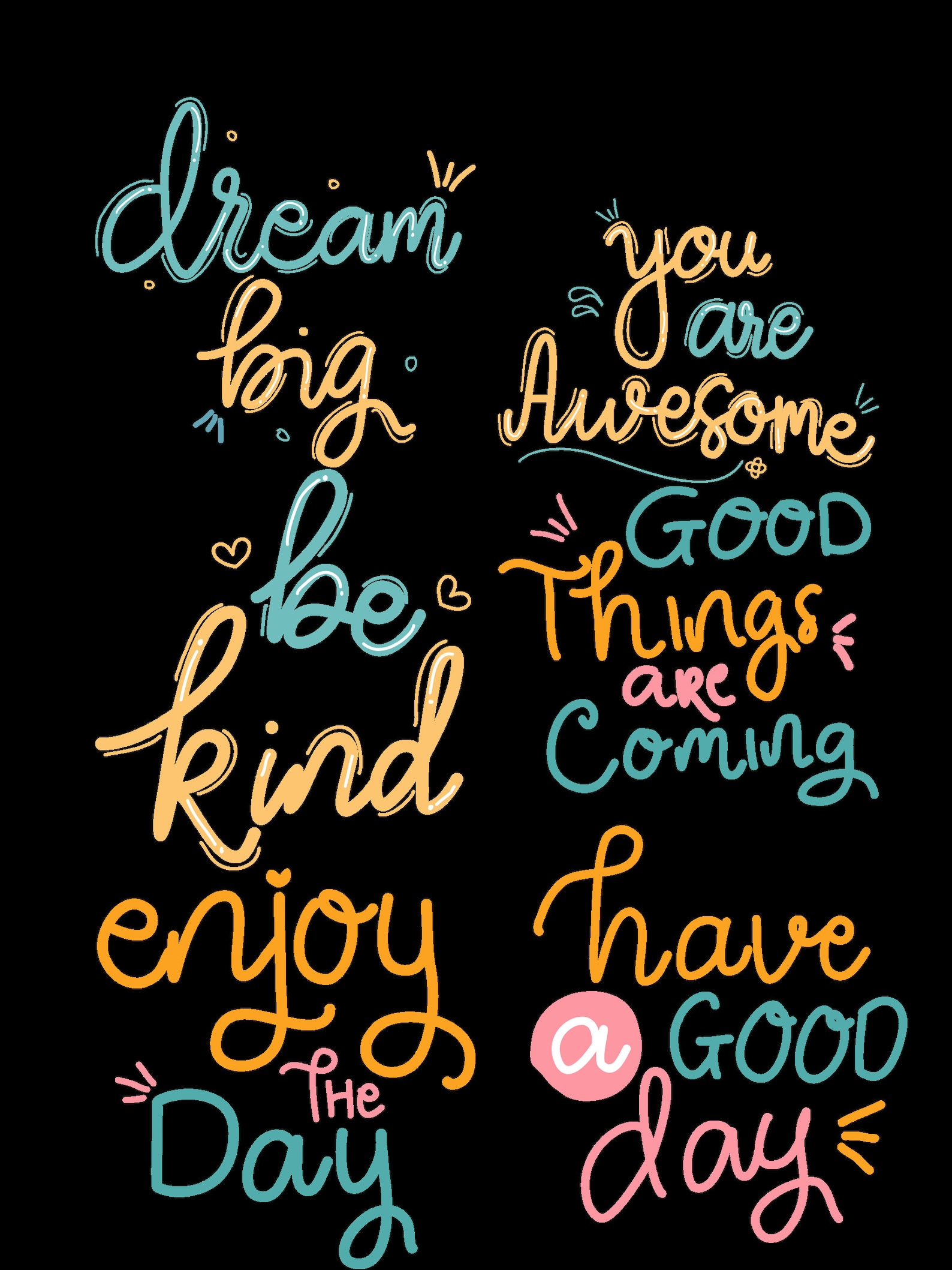 2024 Vision Board Printable Stickers Digital Download - Etsy