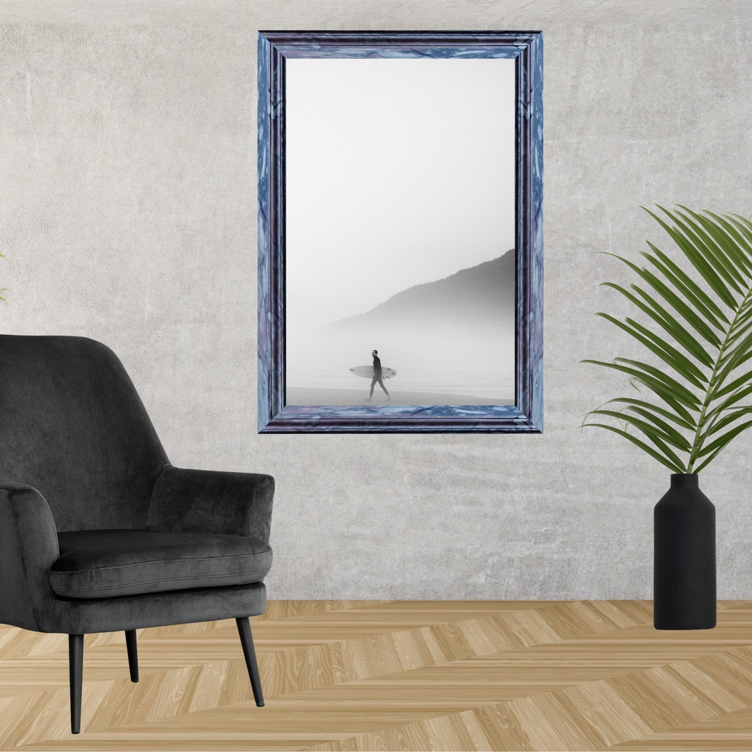 Surfboard Wall Art Wave Rider Art Digital – Coastal Vibes, Beach ...