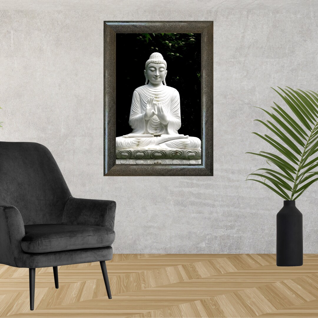 Buddha Wall Art- Digital – Serenity in Pixels, Spiritual Decor, Instant ...