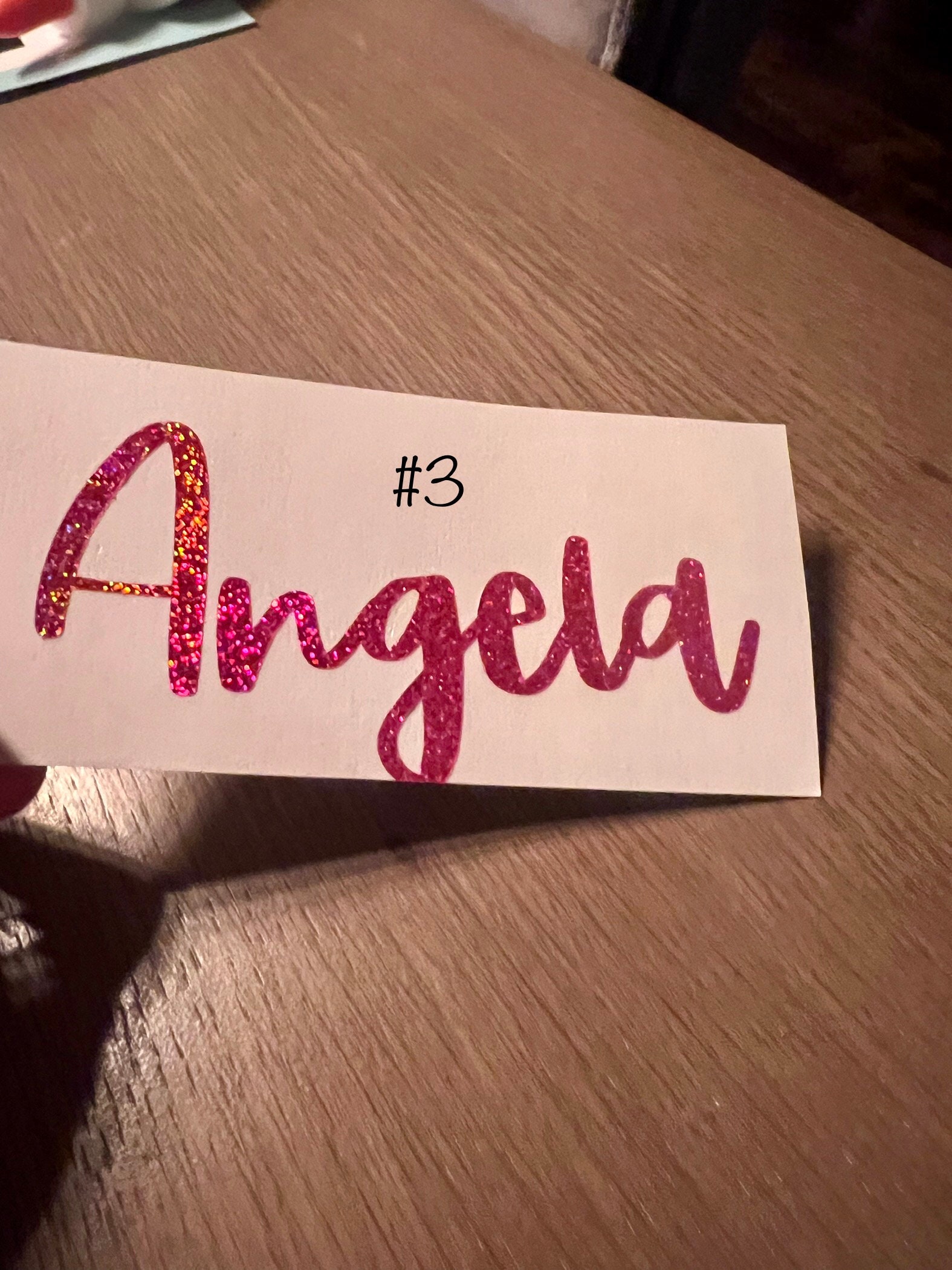 Custom Names Vinyl Decals - Etsy