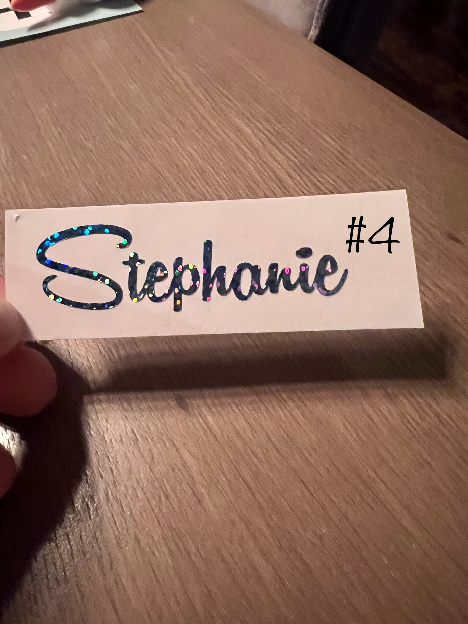 Custom Names Vinyl Decals - Etsy