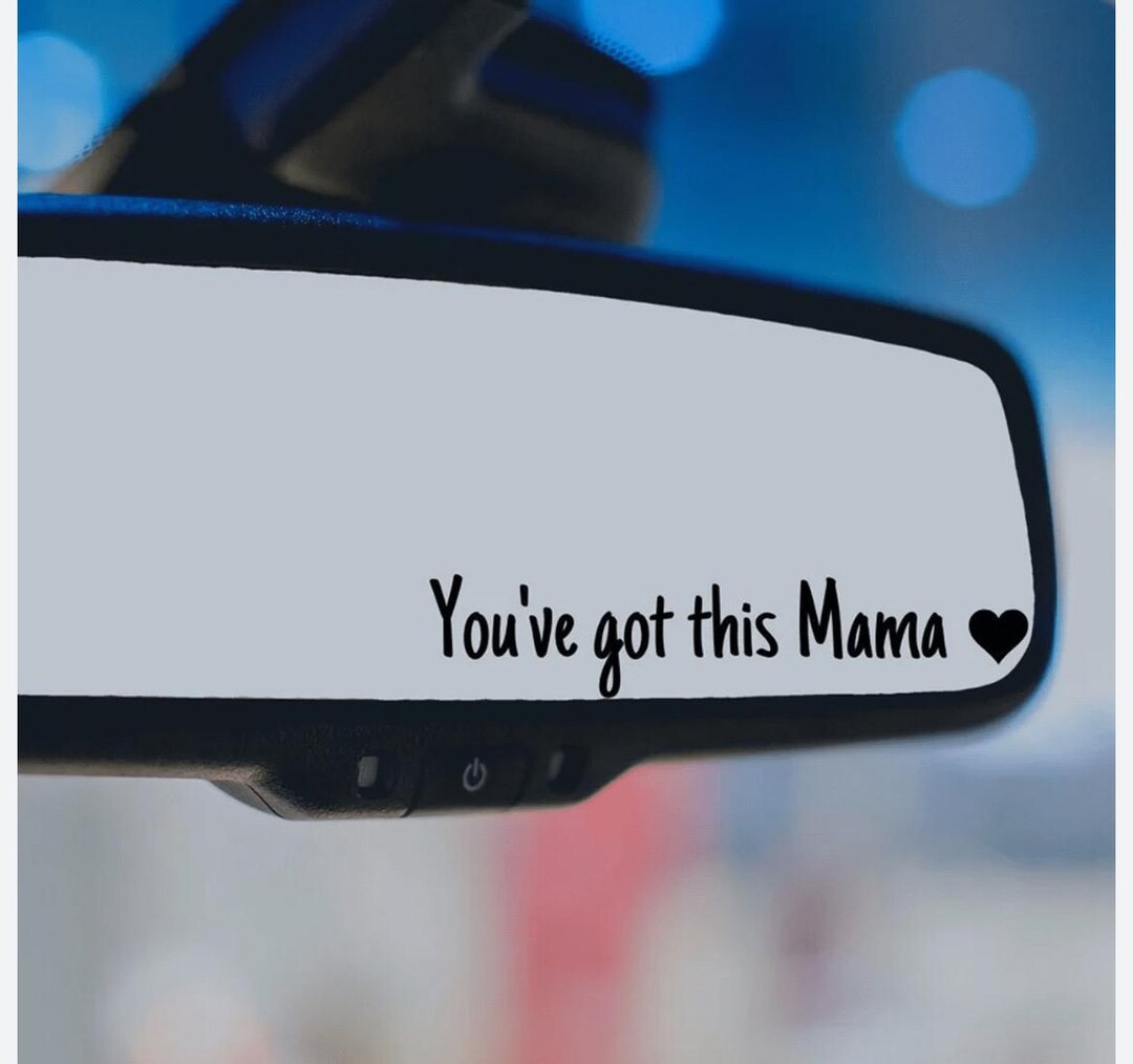 Car Mirror Decals - Etsy