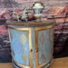 Vintage Half-round Accent Cabinet Chest of Drawers Dresser - Etsy