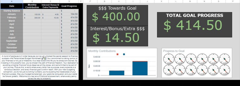 Monthly Budget Worksheet **FULLY CUSTOMIZABLE** - Etsy