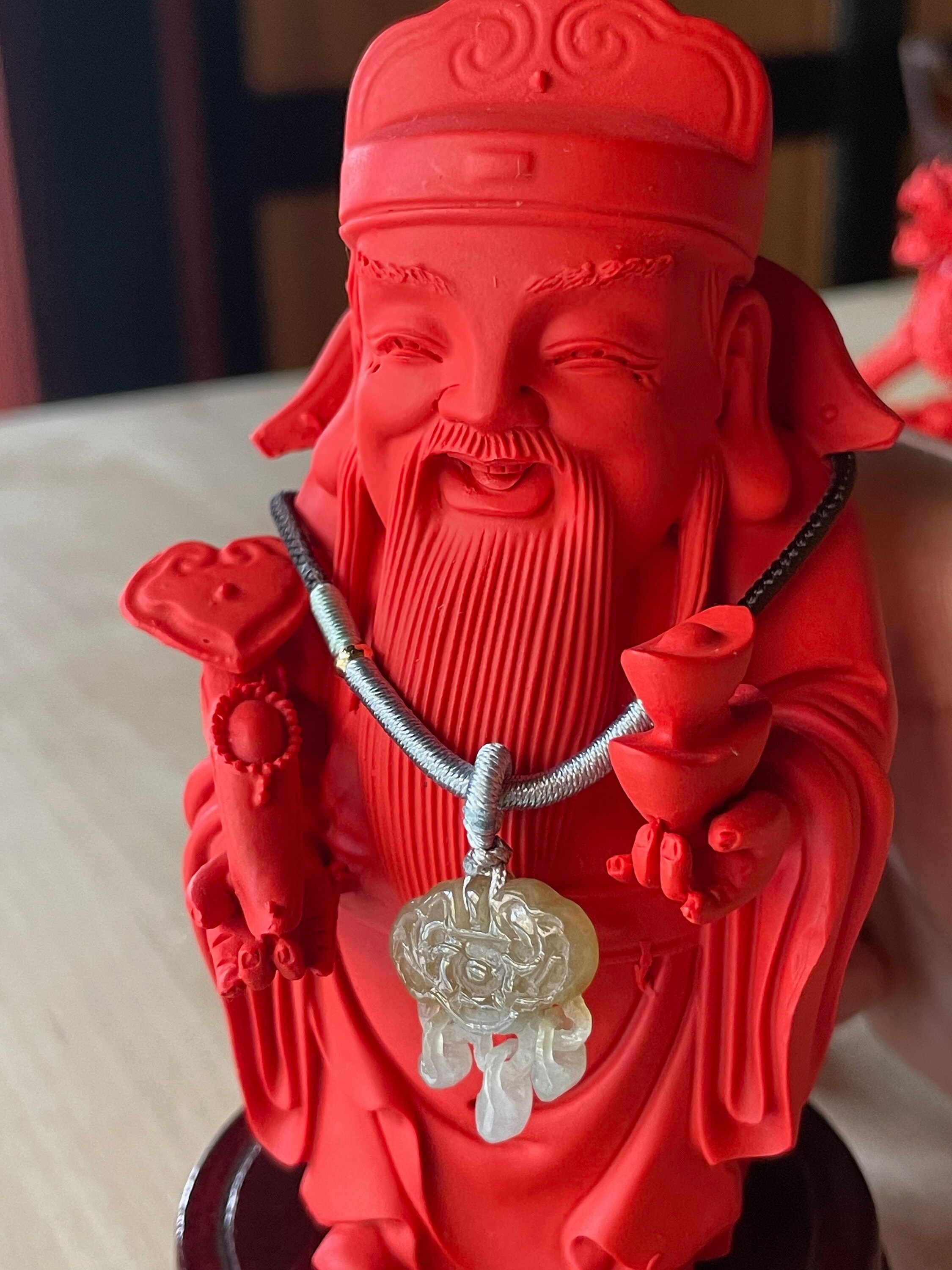 Chinese Traditional Locket - Small Jadeite Pendant - Etsy