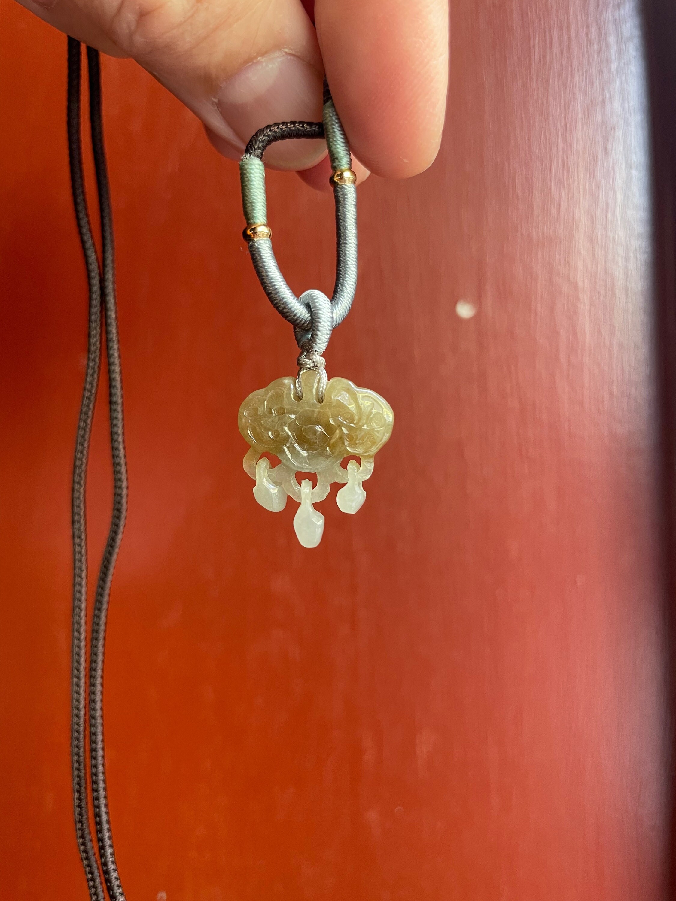 Chinese Traditional Locket - Small Jadeite Pendant - Etsy