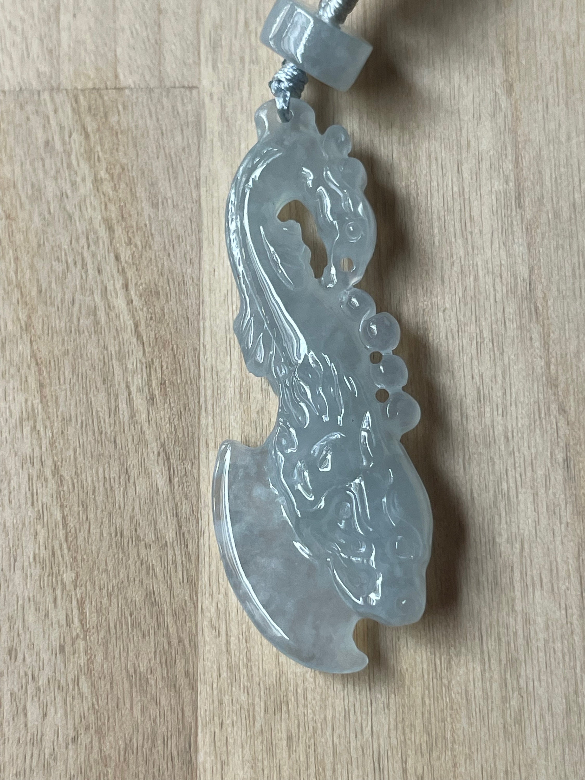 Translucent Fish Tomahawk Pendant - Etsy