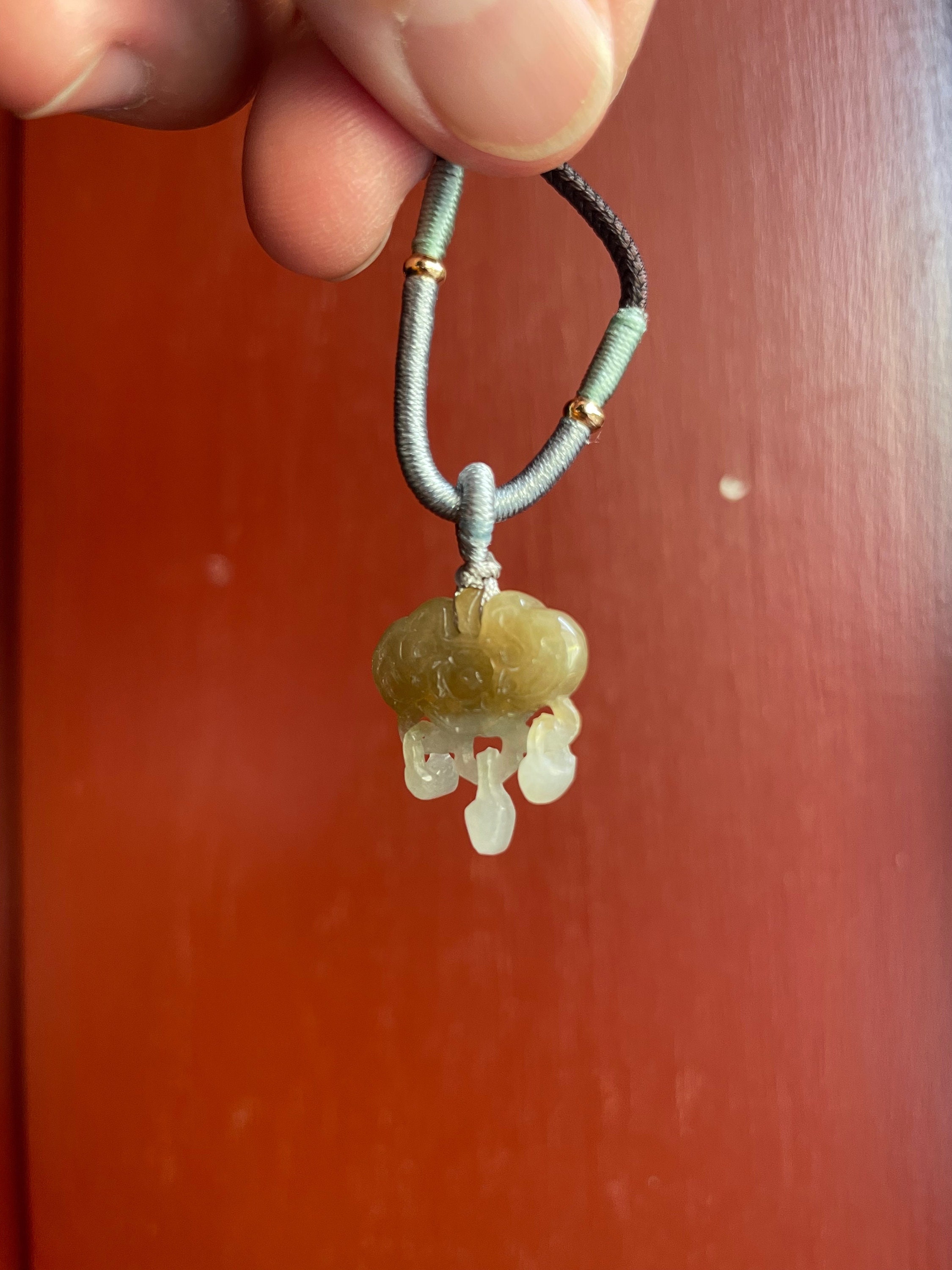 Chinese Traditional Locket - Small Jadeite Pendant - Etsy