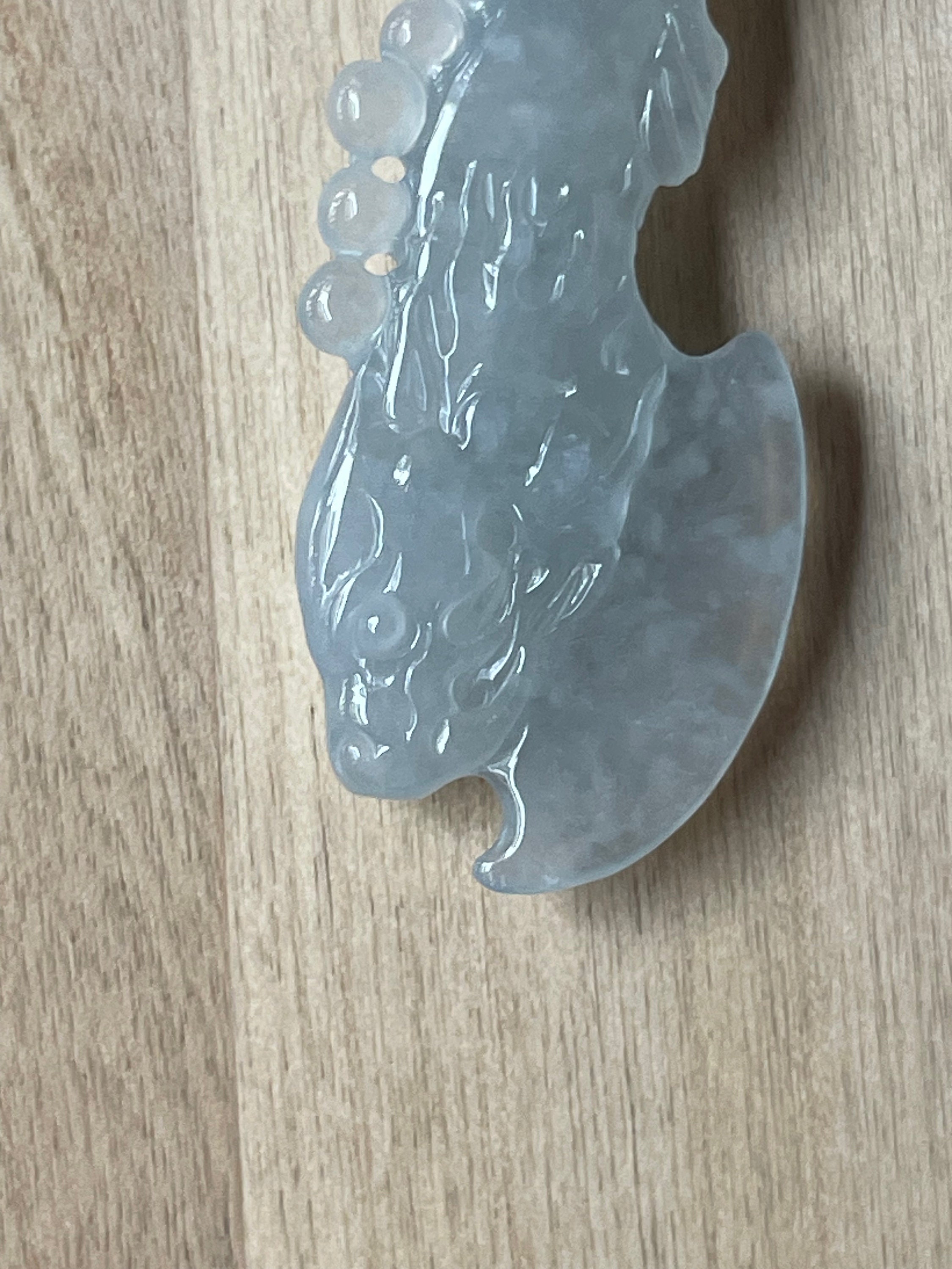 Translucent Fish Tomahawk Pendant - Etsy