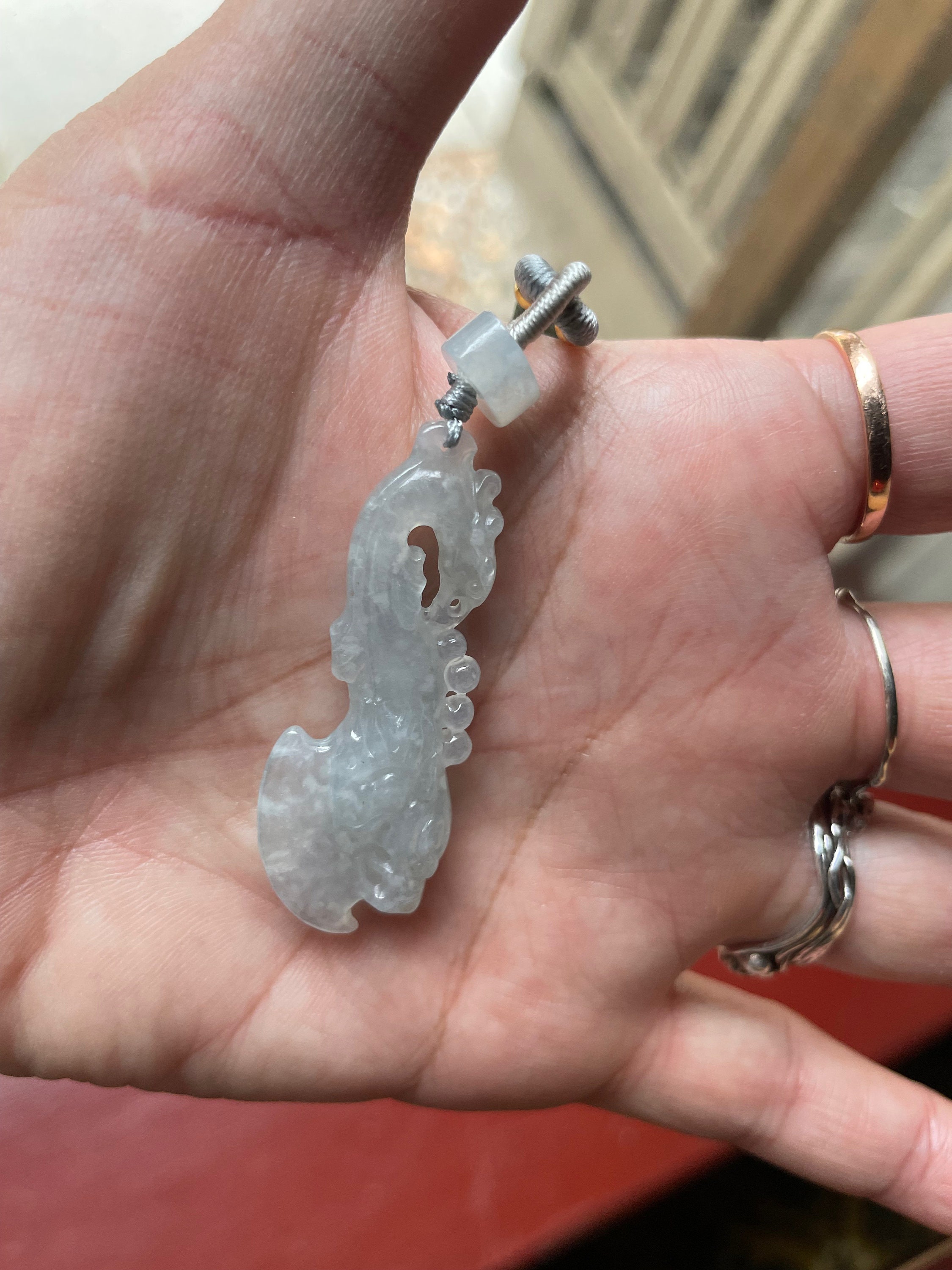 Translucent Fish Tomahawk Pendant - Etsy