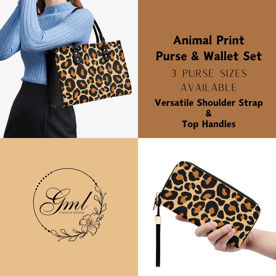 Animal Print Shoulder Purse or Hand Held Purse Cheetah Print - Etsy