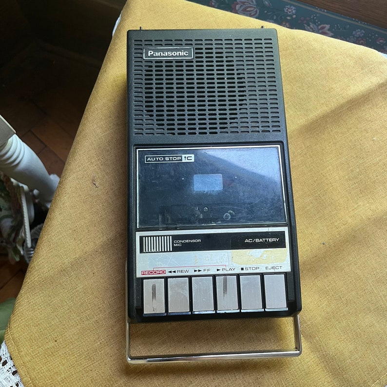 Vintage Panasonic Cassette Tape Recorder Player RQ-409S Matsushita ...