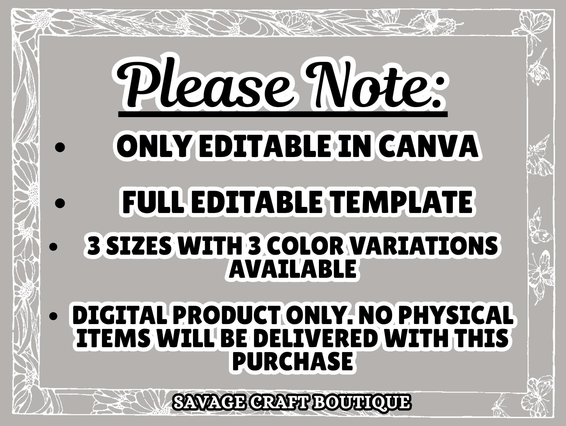 Editable Candle Label Template Bundle, Canva Edit, Minimalist Candle ...