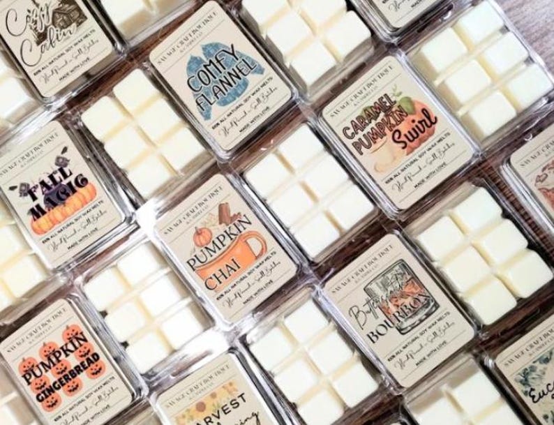 DISCOUNTED BUNDLE: Wax Melt Clamshells, Wax Melts for Warmer, All ...
