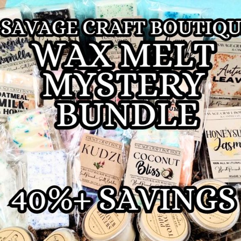 Wax Melt Snap Bars (soy) - Etsy