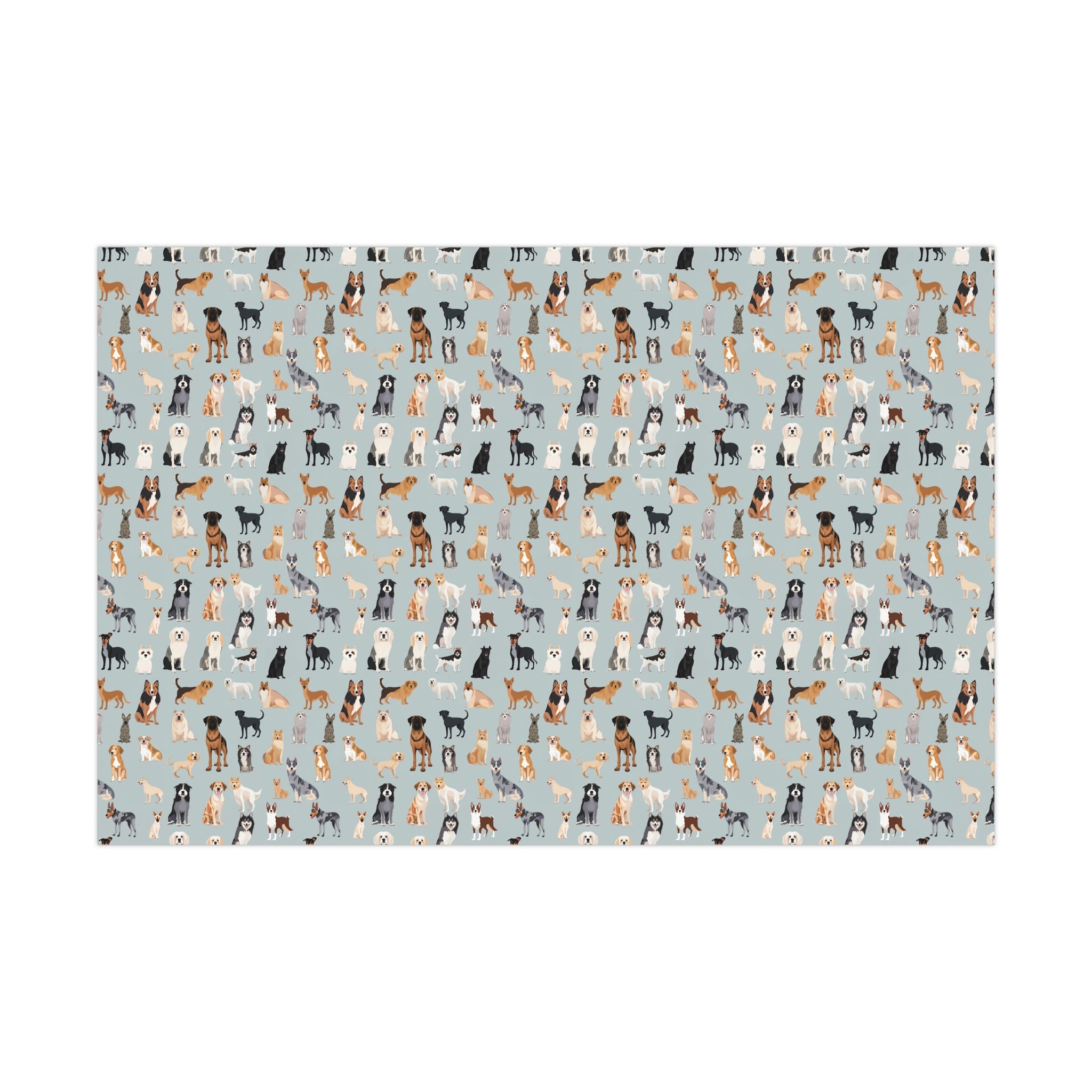 Cute Dog Breeds Wallpaper - Illustrated Canine Friends, Perfect for Pet ...