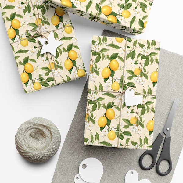Lemon Tissue Paper - Etsy