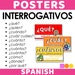 Printable Spanish Classroom Decor Posters Question Words in Spanish ...