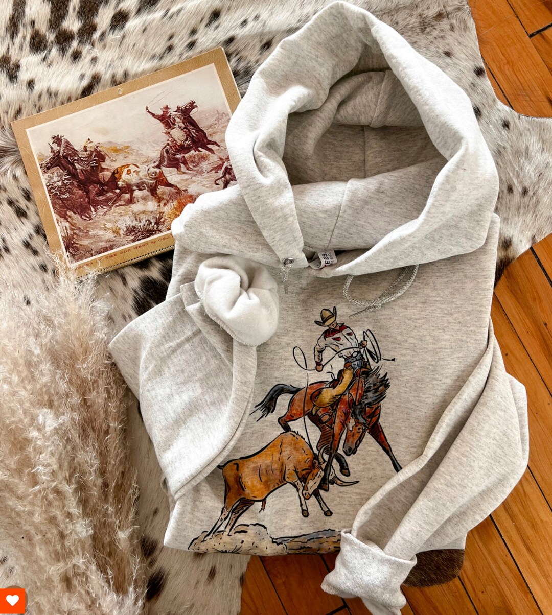 Cody Wild Horse Hoodie - Etsy