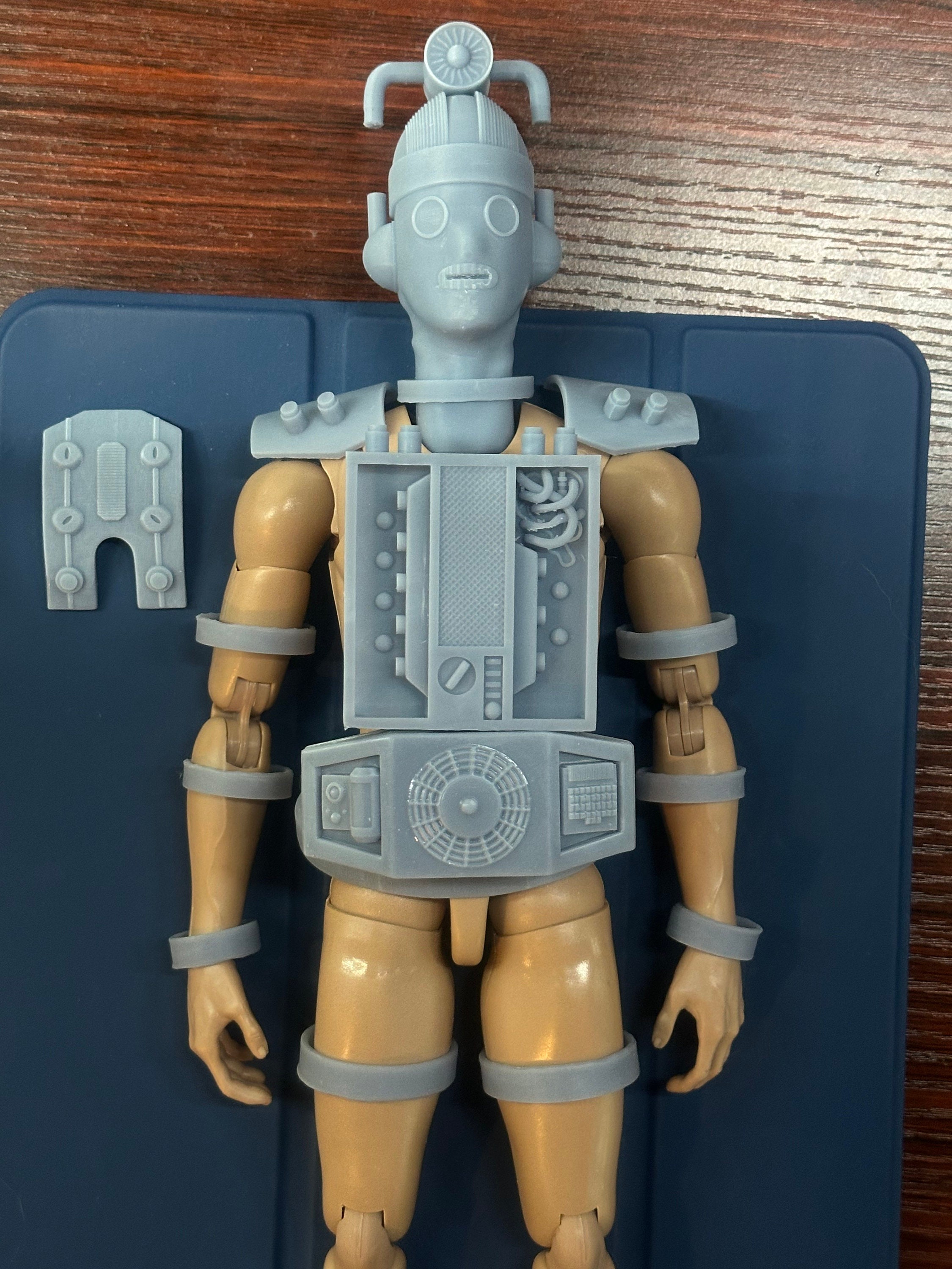 1/6 Mondasian Cyberman (unpainted Kit) - Etsy UK